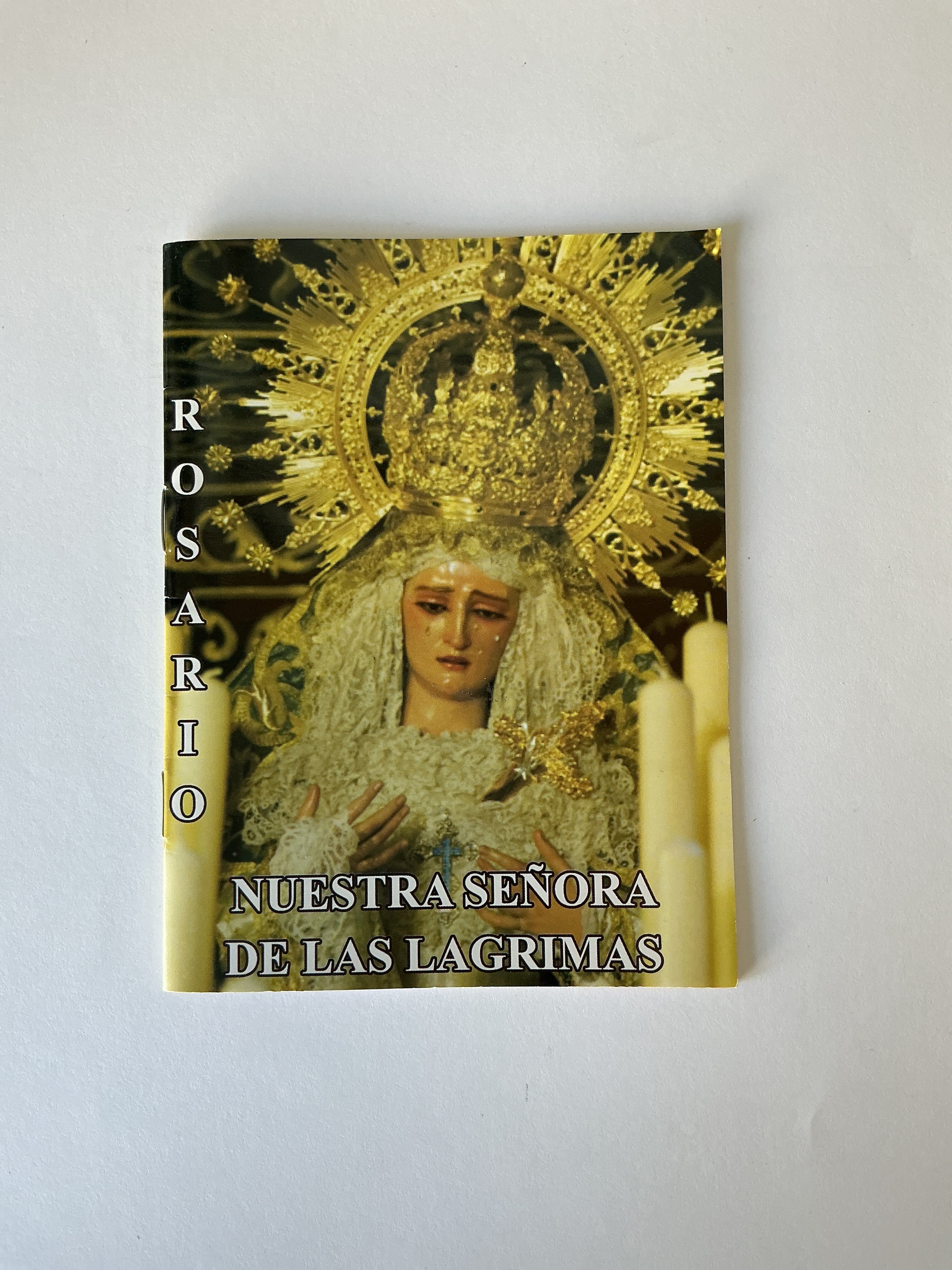 Rosario Nuestra Señora de las Lagrimas – St. Patrick's Religious ...
